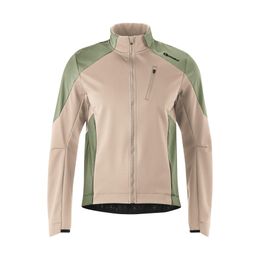 Gonso Herren Fahrradjacke "TRAIL JACKET SOFTSHELL M"sand, Gr. L, 100% Polyester, Jacken, Wasserabweisend, strapazierf&auml;hig, atmungsaktiv