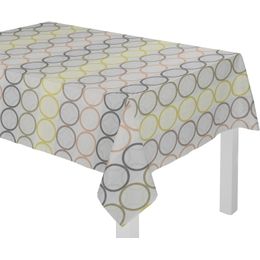 Tischdecke WIRTH, B:85cm L:85cm, gr&uuml;n, Baumwolle, Polyester, Tischdecken, "ZIRBELLO"