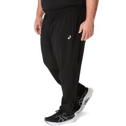 asics Herren Laufhose "asics CORE WOVEN PANT", schwarz, Gr. XXL, Obermaterial: 87% Polyester, 13% Elasthan, Hosen