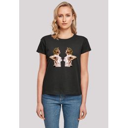 F4NT4STIC Damen T-Shirt "Madonna Cone Blonde Ambition Tour 1990", schwarz, Gr. S, Obermaterial: 100% Baumwolle, Shirts, Premium Qualit&auml;t