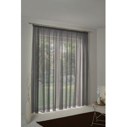 Vorhang WIRTH, B:132cm H:180cm, braun, Obermaterial: 66% Polyester, 34% Baumwolle, Wohnzimmer, Gardinen, "LORCA"