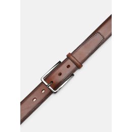 Lloyd Men's Belts Damen Lederg&uuml;rtel "Lloyd Belts Herreng&uuml;rtel 0110", braun, Gr. 115, LLOYD MEN&rsquo;S BELTS, Leder, G&uuml;rtel