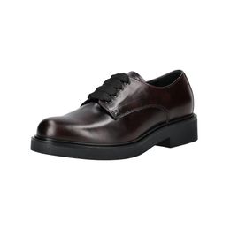 Nero Giardini Damen Schn&uuml;rschuh "Nero Giardini Halbschuhe Leder", Gr. 38, braun, Leder, Schuhe