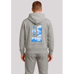 F4NT4STIC Herren Kapuzenpullover "Shibui Series Japan Streetstyle", grau, Gr. XXL, Obermaterial: 80% Baumwolle, 20% Polyester, Pullover, Japan