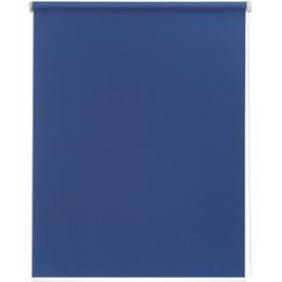 Seitenzugrollo SUNLINES, B:102cm H:180cm, blau, Kunststoff, Metall, Polyester, Rollos, "One size Style uni", Made in Germany