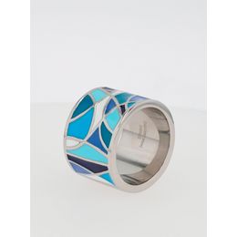 Lady Damen Fingerring, 17, Edelstahl, silber, Edelstahl, Fingerringe