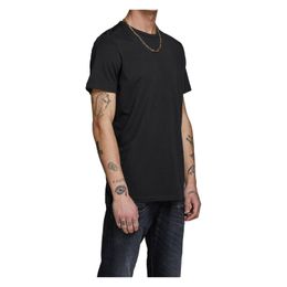 Jack & Jones JACK & JONES Herren T-Shirt "T-Shirt JACBASIC CREW NECK TEE 2PK 4er Pack", schwarz, Gr. XL, Obermaterial: 100% Baumwolle CO., Shirts