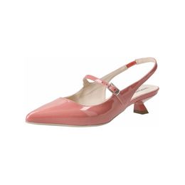 Nero Giardini Damen Slingpumps "Nero Giardini Pumps Leder", Gr. 35, rosa, Leder, Schuhe