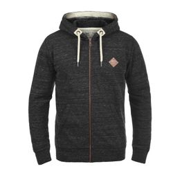 !Solid SOLID Herren Kapuzensweatjacke "Kapuzensweatjacke SDCraig", schwarz, Gr. M, Obermaterial: 93% Baumwolle CO. 7% Polyester PES., Sweatjacken