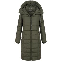 Navahoo Damen Winterjacke "Mondmaedchen", gr&uuml;n, Gr. XL, Obermaterial: 100% Polyester; Innenseite: 100% Polyester, Jacken, Extra langer Schnitt mit