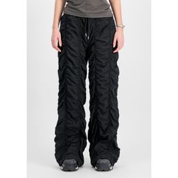 Damen Jogginghose "Parachute Pants W", schwarz, Gr. M, Alpha Industries, Obermaterial: 100% Nylon, Hosen