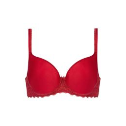 Mey Damen B&uuml;gel-BH "Amorous", Gr. 70, rot, Spitze, Obermaterial: 87% Polyamid, 13% Elasthan, BHs, hauchfeine Dessous-Schalen verleihen eine