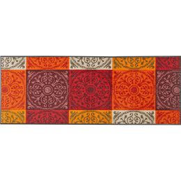 Fu&szlig;matte, B:115cm H:7mm L:175cm, rot, Kunstfaser, Polyamid, Au&szlig;enbereich, Teppiche