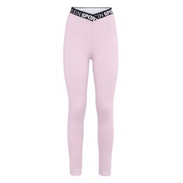 Plein Sport Damen Leggings "Leggings", rosa, Gr. L, Obermaterial: 95% Baumwolle, 5% Elasthan, Hosen