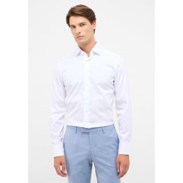 Eterna Herren Langarmhemd "SLIM FIT", wei&szlig;, Gr. 38, 100% Baumwolle, Hemden, NON IRON (b&uuml;gelfrei)