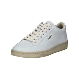 Gant Herren Sneaker "Gant Sneaker Leder", Gr. 45, weiß, Leder, Schuhe