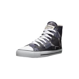 Ethletic Damen Sneaker "White Cap Hi Cut", Gr. 37, blau, Obermaterial: 100% Baumwolle. Futter: 100% Baumwolle. Decksohle: 100% Baumwolle. Sohle: 100%