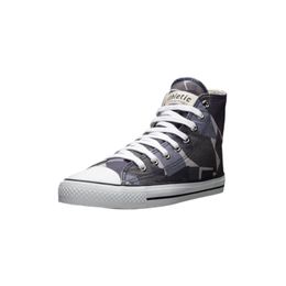 Ethletic Damen Sneaker "White Cap Hi Cut", Gr. 36, blau, Obermaterial: 100% Baumwolle; Futter: 100% Baumwolle; Decksohle: 100% Baumwolle; Sohle: 100%