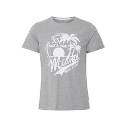 Blend Herren Rundhalsshirt "Rundhalsshirt BHPerry", grau, Gr. XL, Obermaterial: 100% Baumwolle CO., Shirts