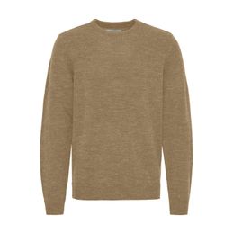 Blend Herren Strickfleece-Pullover "Strickpullover BHPullover", braun, Gr. XL, Obermaterial: 85% Polyacryl PAN. 15% Wolle WO., Pullover