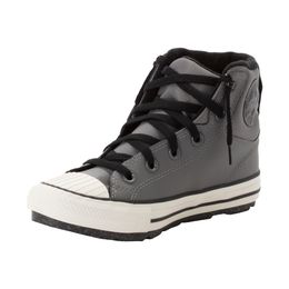 Converse M&auml;dchen Sneaker "CHUCK TAYLOR ALL STAR WATER-REPELLENT BERKSHIRE BOOT", Gr. 34, grau, Textil, Schuhe, Wasserabweisend