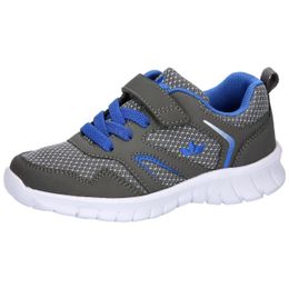 Lico Kinder Sneaker "Sneaker Skip VS", Gr. 33, grau, Synthetik, Schuhe