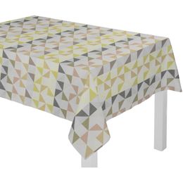 Tischdecke WIRTH, B:85cm L:85cm, gr&uuml;n, Baumwolle, Polyester, Tischdecken, "BERLARE"