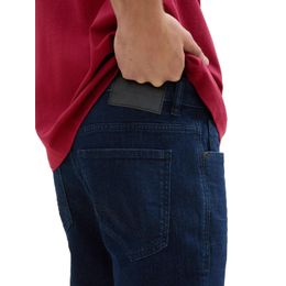 Tom Tailor Herren Slim-fit-Jeans "Josh", blau, Gr. 31, unifarben, Denim/Jeans, Obermaterial: 98% Baumwolle, 2% Elasthan, Jeans, im Five-Pocket Style