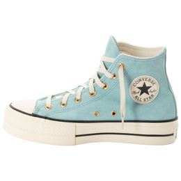Converse Damen Sneaker "CHUCK TAYLOR ALL STAR LIFT PLATFORM SUEDE", Gr. 38, beige, Leder, Schuhe