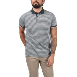 !Solid SOLID Herren Poloshirt "Poloshirt SDPantelis", blau, Gr. M, Web, Obermaterial: 60% Baumwolle CO. 40% Polyester PES., Shirts