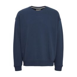 Blend Herren Longpullover "Sweatshirt BHSweatshirt", blau, Gr. S, Obermaterial: 60% Baumwolle CO. 40% Polyester PES., Pullover