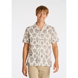 LINDBERGH Herren Flanellhemd "LINDBERGH Freizeithemd", gr&uuml;n, Gr. L, Obermaterial: 53% Baumwolle, 47% Lyocell, Hemden