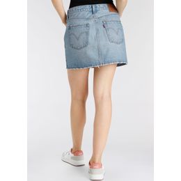 Levi's Levis "ICON SKIRT" mit Used-Effekten und ausgefransten Kanten