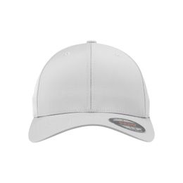 Flexfit Herren Flex Cap "Flexfit Unisex Tech Flexfit"silber, Gr. S, unifarben, 97% Polyester, 3% Elasthan, Caps