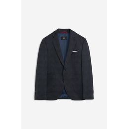 Cinque Herren Anzugsakko "CIDATI", blau, Gr. 46, kariert, Web, Obermaterial: 60% Polyester, 35% Viskose, 5% Elasthan, Sakkos, mit Reverskragen