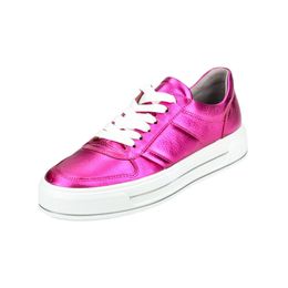 Ara Damen Sneaker "Ara Sneaker Leder", Gr. 44pink, Leder, Schuhe