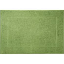 Badematte, H:11mm, gr&uuml;n, Framsohn FROTTIER, Baumwolle, Badematten, "Uni Basic Hotelmatte", gro&szlig;e Farbpalette, Hergestellt in &Ouml;sterreich,