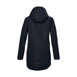 Killtec M&auml;dchen Parka "KOS 148 GRLS PRK", blau, Gr. 140, Obermaterial: 100% Polyester;Futter: 100% Polyester, Jacken, Wind- und wasserdichter Parka,