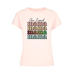 F4NT4STIC Damen T-Shirt "Mothers Day Mama Typography Leopard Print Pastel", pink, Gr. XXL, Obermaterial: 100% Baumwolle, Shirts, Premium Qualit&auml;t
