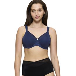 Triumph Damen Minimizer-BH "True Shape Sensation", Gr. 70, blau, Jersey, Obermaterial: 65% Polyamid, 26% Elasthan (LYCRA), 9% Polyester, BHs,