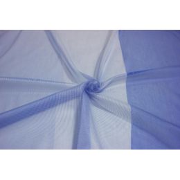 Gardine WIRTH, B:140cm H:120cm, blau, Polyester, Wohnzimmer, Gardinen, "Eloise", Store