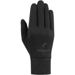 Reusch Damen Skihandschuhe "Liam TOUCH-TEC ", schwarz, Gr. 7, mehrfarbig, 85% Polyester, 15% Elasthan, Handschuhe, mit praktischer Touch-Funktion