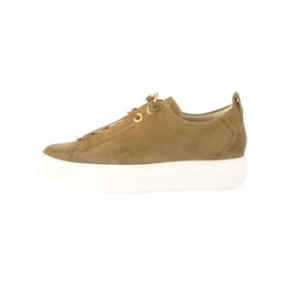 Paul Green Damen Sneaker "Paul Green Sneaker Veloursleder", Gr. 39olive, Veloursleder, Schuhe