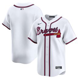 Nike Damen Footballtrikot "Nike Trikot Atlanta Braves Nike MLB Limited Home"wei&szlig;, Gr. L, 100% Polyester, Trikots