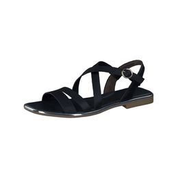 Paul Green Damen Riemchensandale "Paul Green Sandalen Lederimitat", Gr. 37,5, schwarz, Lederimitat, Schuhe