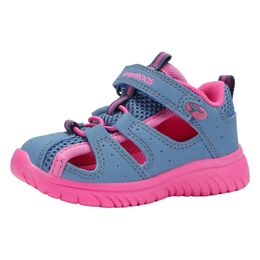 Kangaroos Kinder Sandale "KI-ROCK LITE EV", Gr. 25, blau, Synthetik, Textil, Schuhe