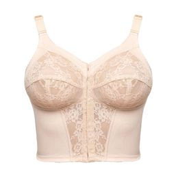 SuSa Damen Entlastungs-BH "Longline BH Classics", Gr. 110, beige, Obermaterial: 65% Polyamid PA. 25% Elasthan EL. 10% Baumwolle CO., BHs