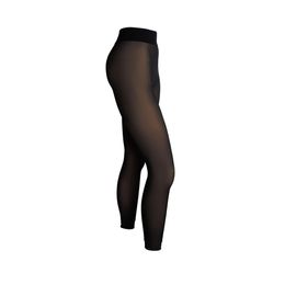 Camano Damen Feinstrumpfhose "Thermoleggings 1er Pack", Gr. 40, schwarz, 50% Polyester, 40% Polyamid, 10% Elasthan, Strumpfhosen