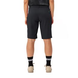 Vaude Damen Fahrradhose "WOMEN'S LOAMER BASE SHORTS", schwarz, Gr. 40, Obermaterial: 100% Polyester, Hosen
