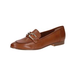 Caprice Damen Slipper "Caprice Slipper Leder", Gr. 39, braun, Leder, Schuhe